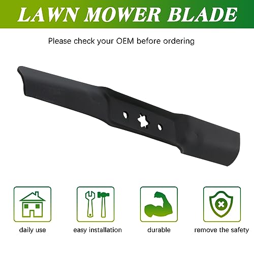 Apeixoto 942-05056a Lawn Mower Blades Compatible with Cub Cad et Zero Turn 54" Deck Mower 742-05056 Medium Lift Blade Fit for Cub Cadet RZT-L54 XT1 XT2 Troy-Bilt