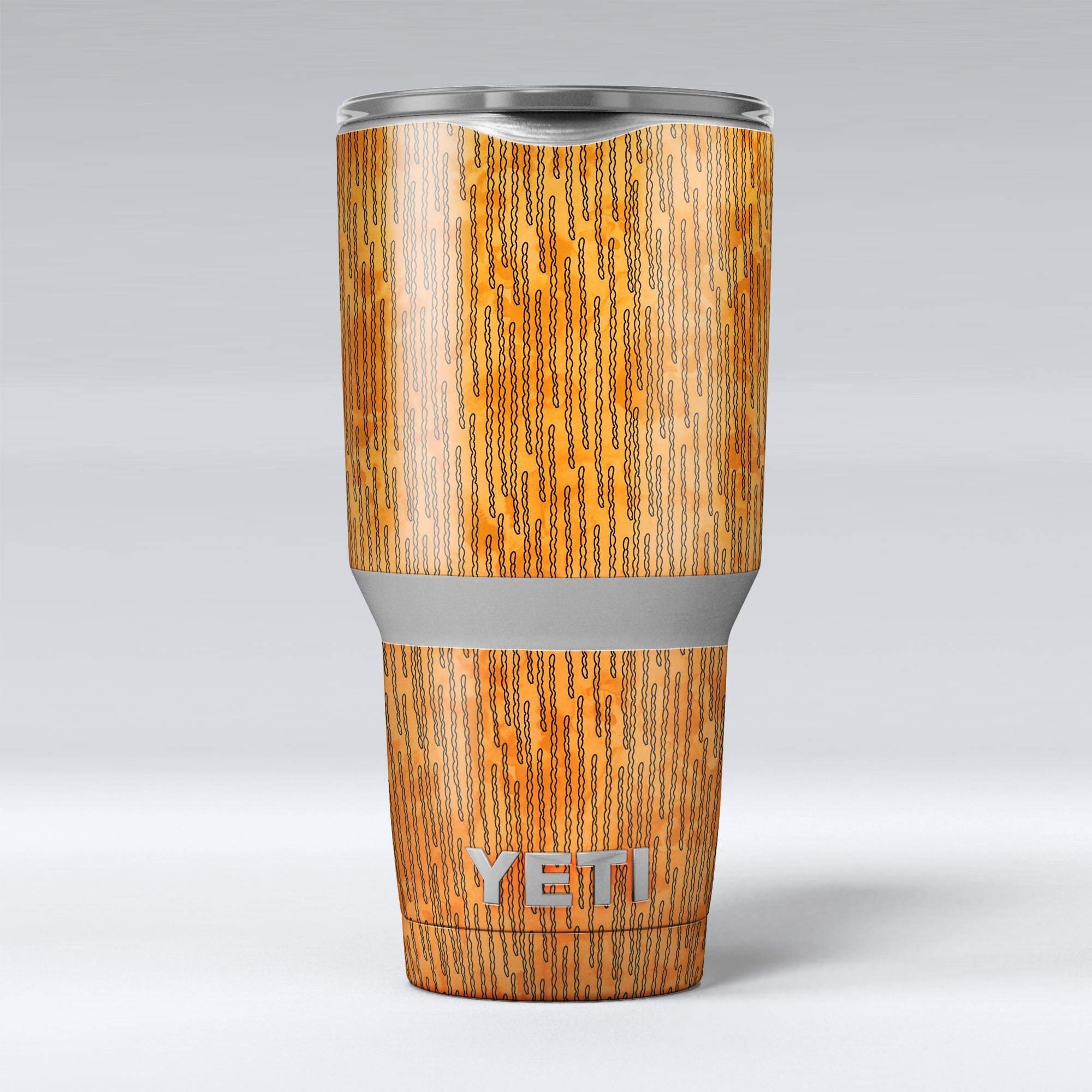Design Skinz The Watercolor Grunge Surface Under a Microscope - Skin Decal Vinyl Wrap Kit Compatible with The Yeti Rambler Cooler Tumbler Cups