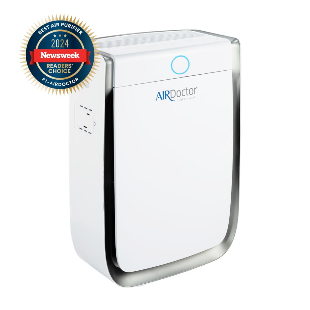 AIRDOCTOR AD3000 4-in-1 Air Purifier and AIRDOCTOR Genuine Replacement Carbon Gas Trap VOC Filter with Pre-Filter Bundle