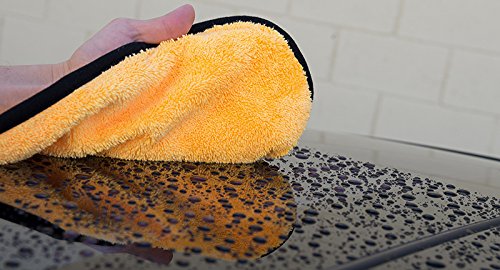 bbnmore Professional Grade Premium Microfiber Towels, Gold (16 in. x 16 in.) (Pack of 6)