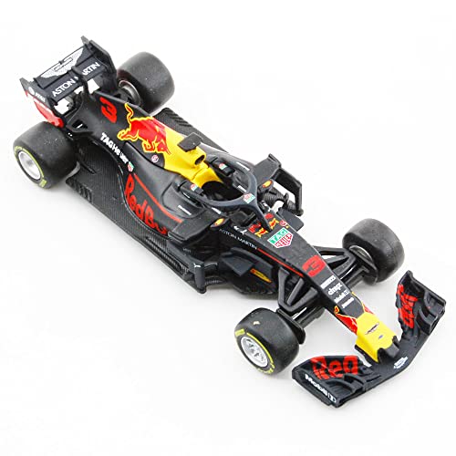 Bburago 1/43 Red Bull Racing F1 RB14 2018 3# Daniel Ricciardo Diecast Model Car 38035