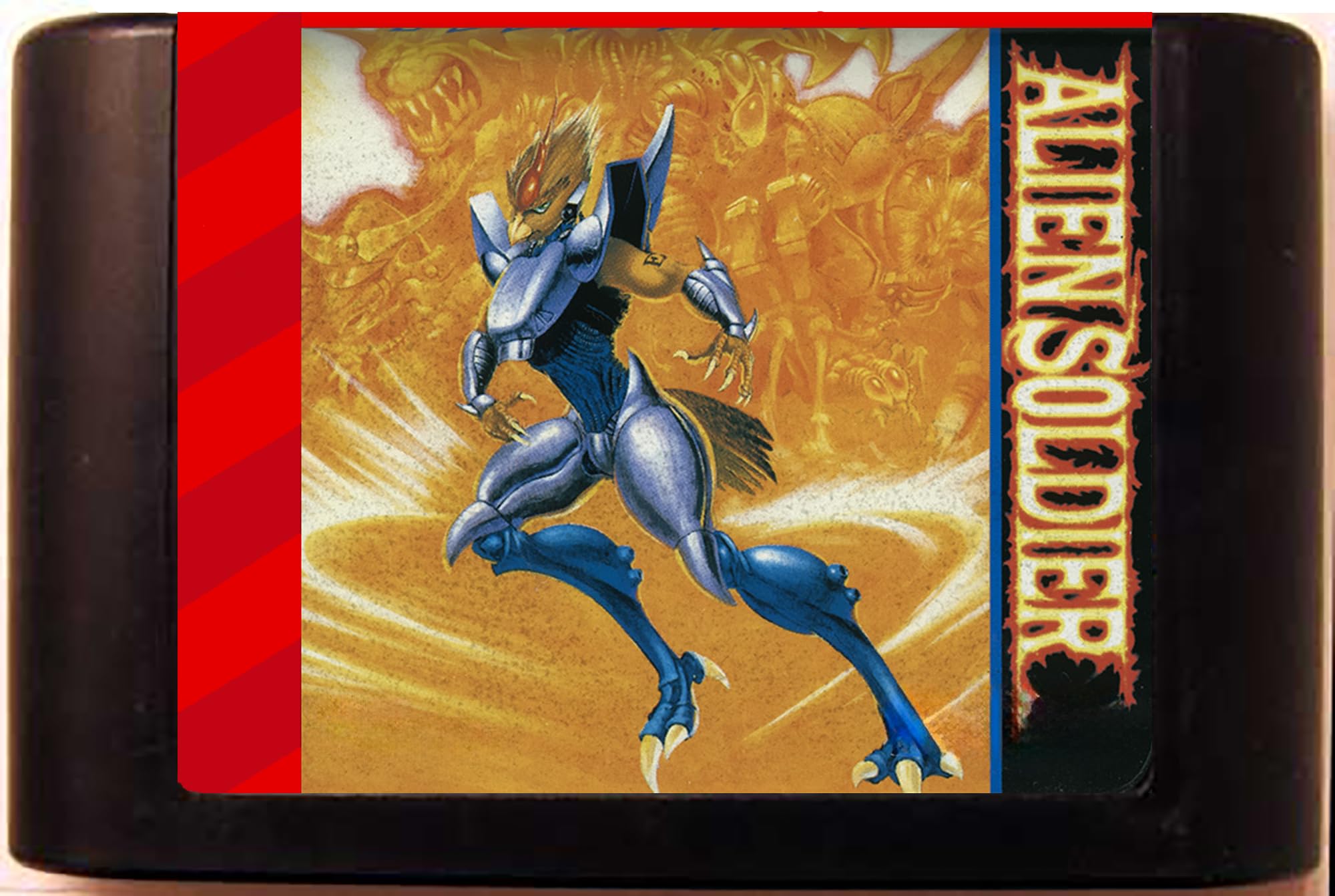 Alien Soldier (Sega Genesis / Megadrive) - Reproduction Cartridge