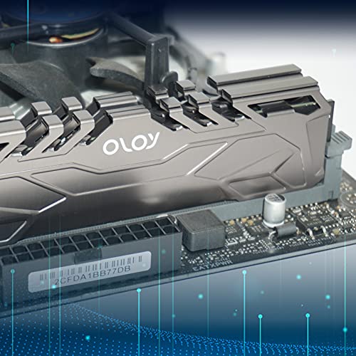 OLOy DDR4 RAM 32GB (2x16GB) 2666 MHz CL19 1.2V 288-Pin Desktop Gaming UDIMM (MD4U1626190BHIDA)