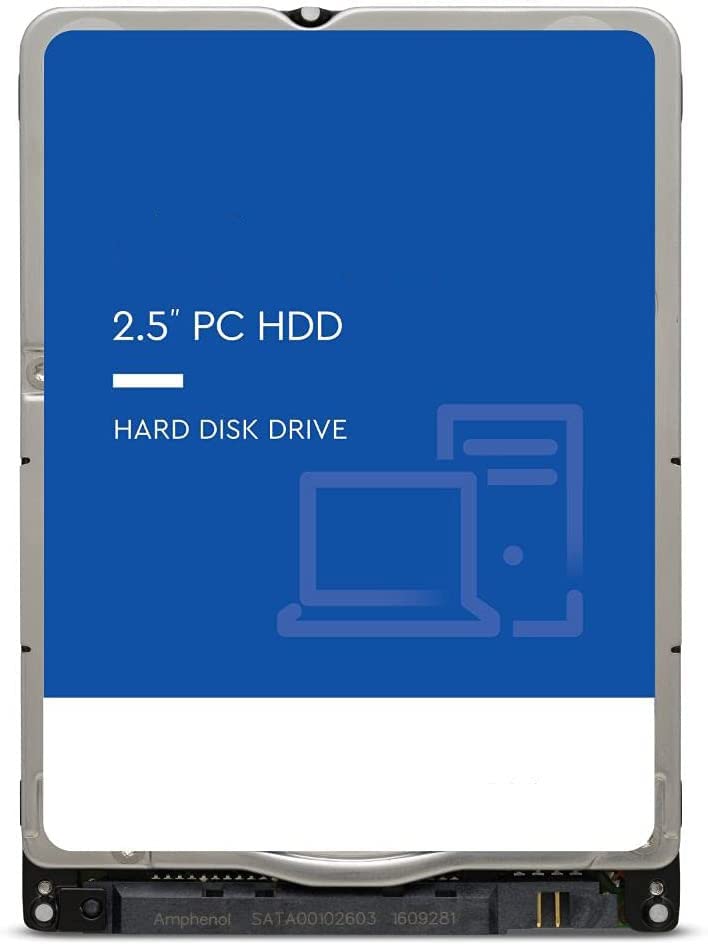 2TB Blue Mobile Hard Drive HDD - 5400 RPM, SATA 6 Gb/s, 256 MB Cache, 2.5" - 20SPZX (2T Blue)