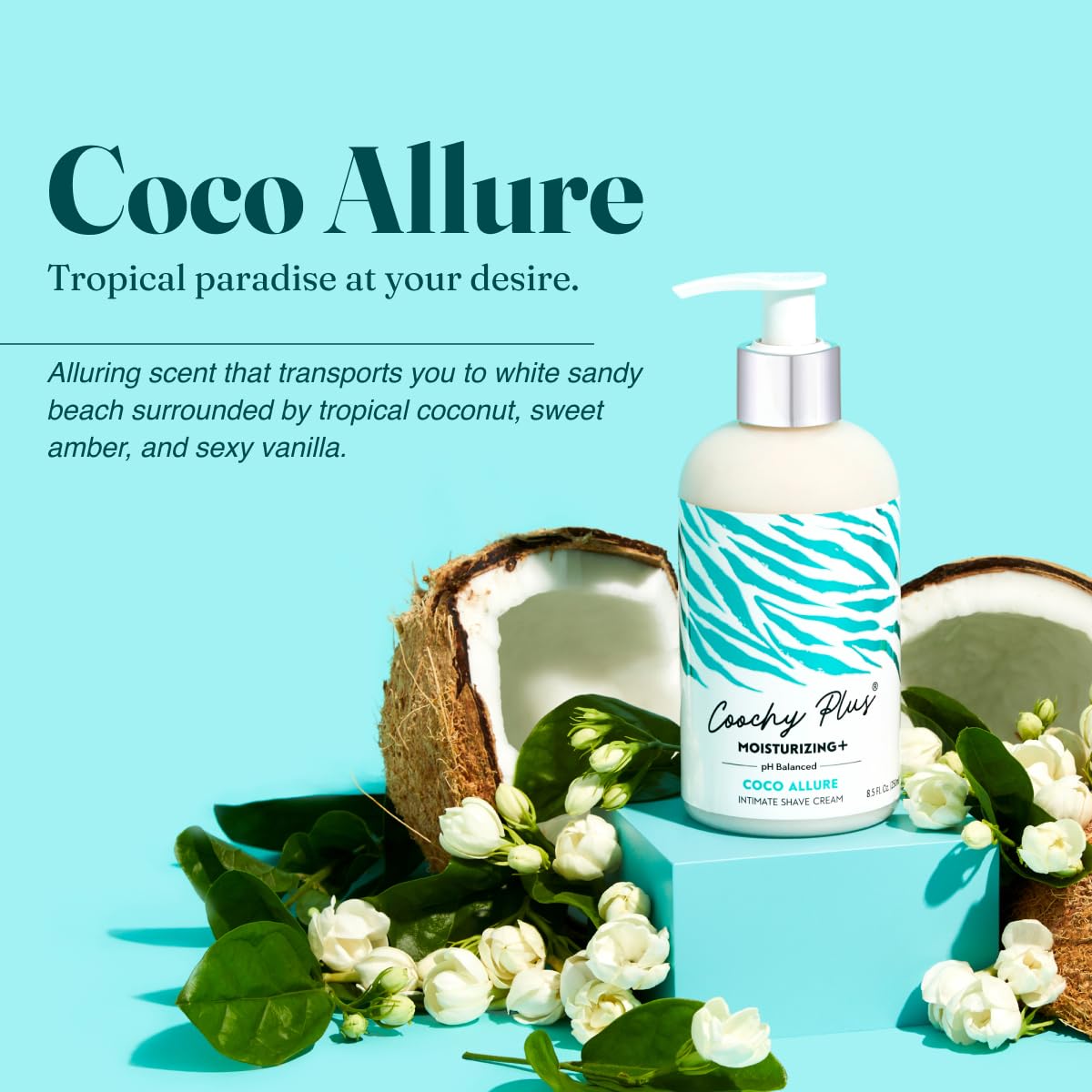 IntiMD Coochy Plus Intimate Shave Cream + Pre-Shave Elixir Moisturizer Oil Kit, HydroLock & Moisturizing Plus Continuous Hydration Reliefs Razor Burn Bump Ingrown Hair