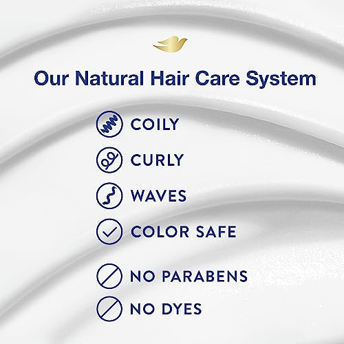 Dove Amplified Textures Shampoo, Conditioner, Leave-In Conditioner with Coconut Milk, Aloe, and Jojoba 3 Count for Coils, Curls and Waves and Moisture Amplifying Hair Care Blend 11.5 oz