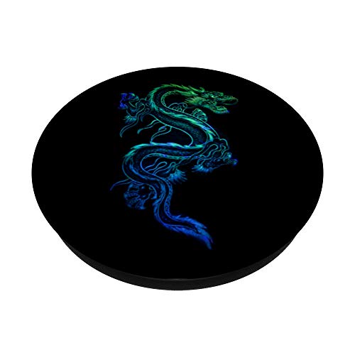 Great Fantasy Chinese Dragon Asian Culture Accessory Gift PopSockets PopGrip: Swappable Grip for Phones & Tablets