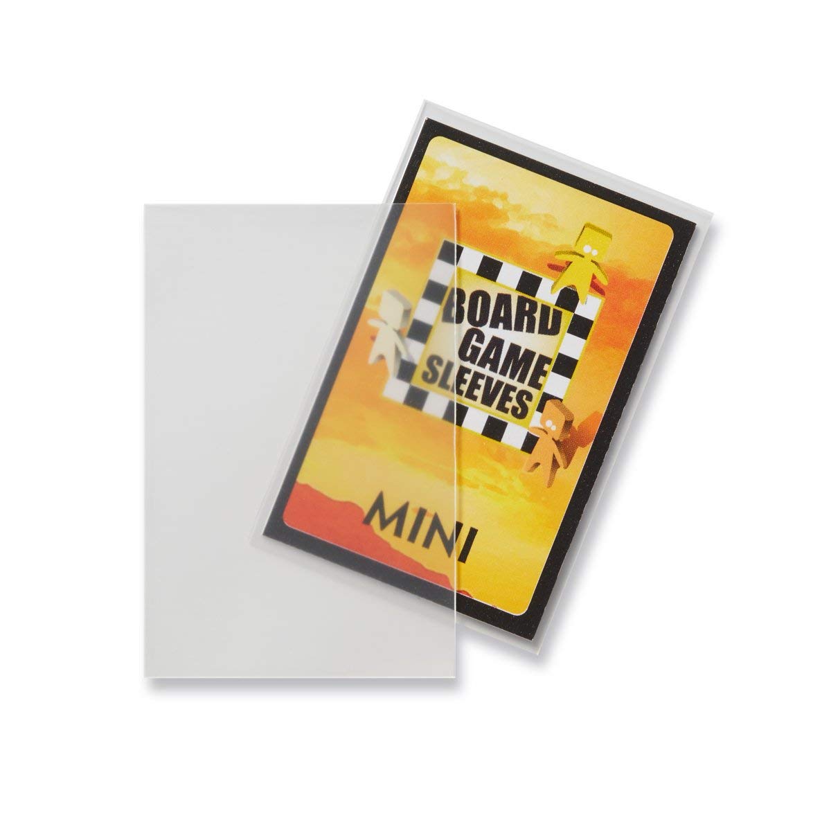 Arcane Tinmen Mini Non-Glare Board Game Card Sleeves – 41mm x 63mm – Bundle of 2 – 100 Sleeves Total