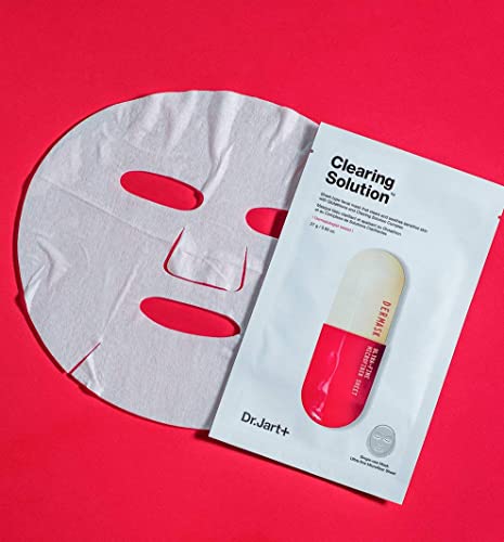 DR.JART+ Clearing Solution Sheet Facial Mask 5 Pc, 5count