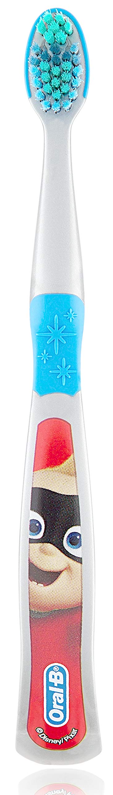 Hippie Hype Kids Manual Toothbrush, for Children and Toddlers 3+, Extra Soft Bristles - Pack of 6 (Characters Vary)