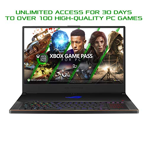 ASUS ROG Zephyrus S17 Gaming Laptop, 17.3” 300Hz FHD Display, NVIDIA GeForce RTX 2070 SUPER, Intel Core i7-10750H, 16GB DDR4, 1TB SSD, Per-Key RGB Keyboard, Thunderbolt 3, Win10 Pro, GX701LWS-XS76