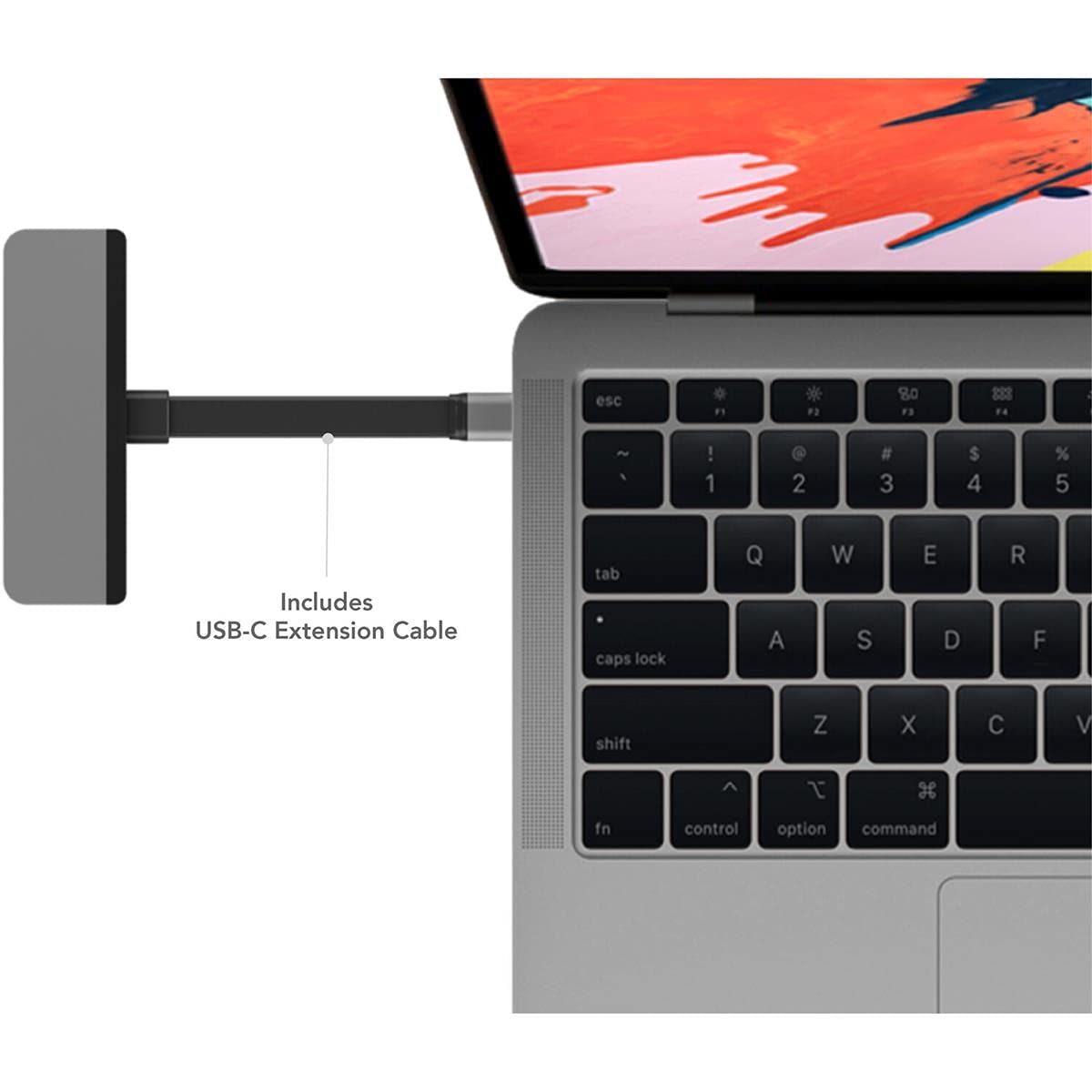 HyperDrive 6-in-1 USB-C Hub for iPad Pro, Space Gray