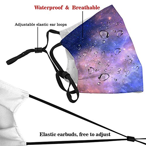 Akabsh Face Bandanas, Adult Breathable Reusable Face Bandanas Windproof Outdoor Bandanas