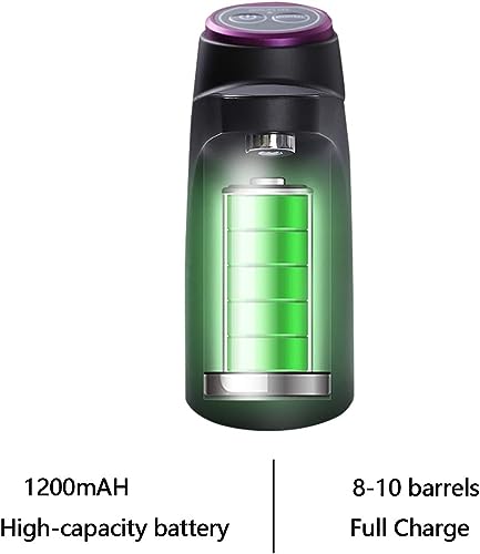 5 Gallon Water Bottle Pump - Water Bottle Dispenser for 5gl, USB Charging Automatic Drinking Water Pump, Portable Electric Water Dispenser Jug for Home Kitchen Office and Picnic