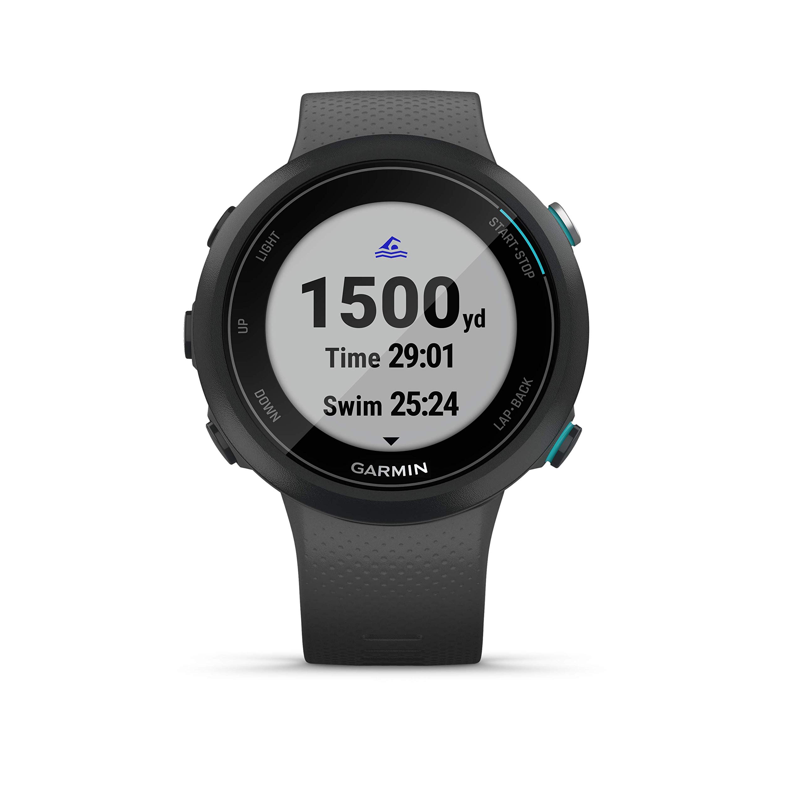 Garmin Swim 2 GPS Swimming Smartwatch with Wearable4U Power Pack Bundle (Slate) 549