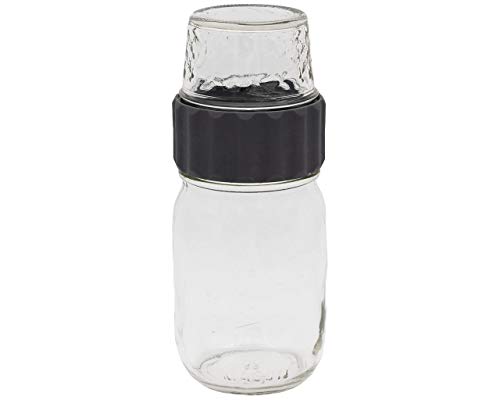 2-in-1 Lid for Connecting Two Regular Mouth Jars by Mason Jar Lifestyle (2 Pack)