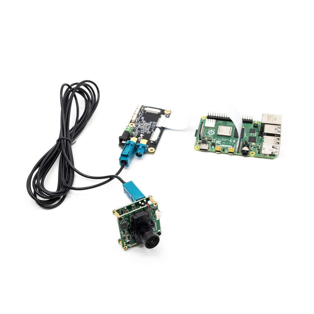 CS-FPD-CAM-IMX307 FPD-Link3 2MP Star Light ISP Camera Module for Raspberry Pi and Jetson Nano XavierNX(YT1.0-4 Lens),38mmx38mm