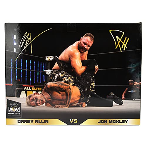 All Elite Wrestling Unrivaled Collection Rivals Pack - Darby Allin and Jon Moxley Action Figures, Plus Accessories - Amazon Exclusive