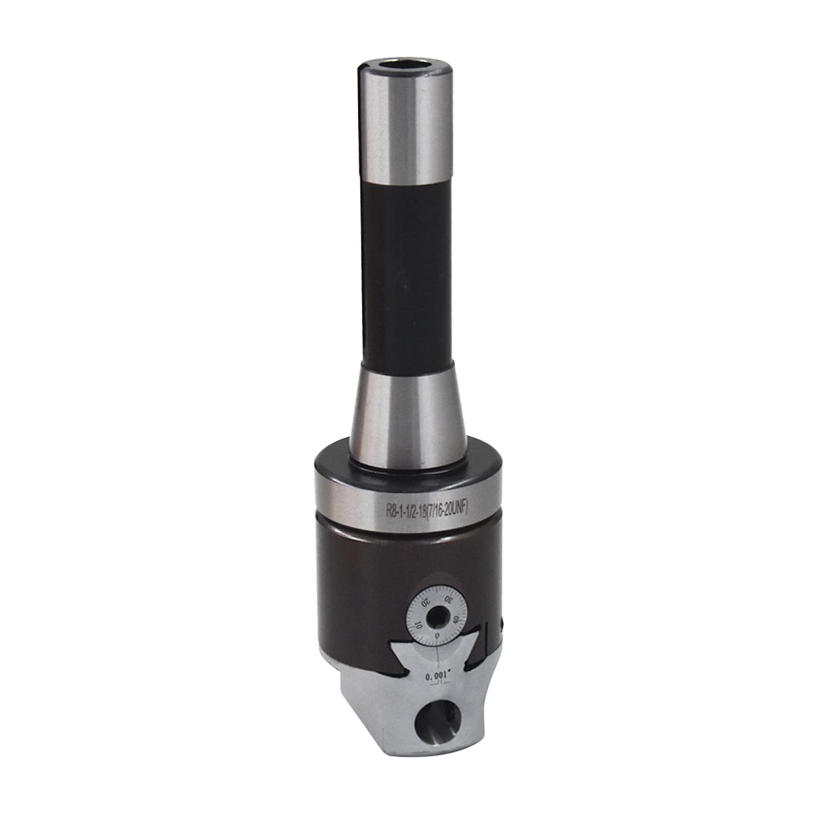 TINVHY 9-Pack Set 2 Boring Head R8 Shank 1/2 Carbide Boring Bar Set Replacement for Bridgeport Milling