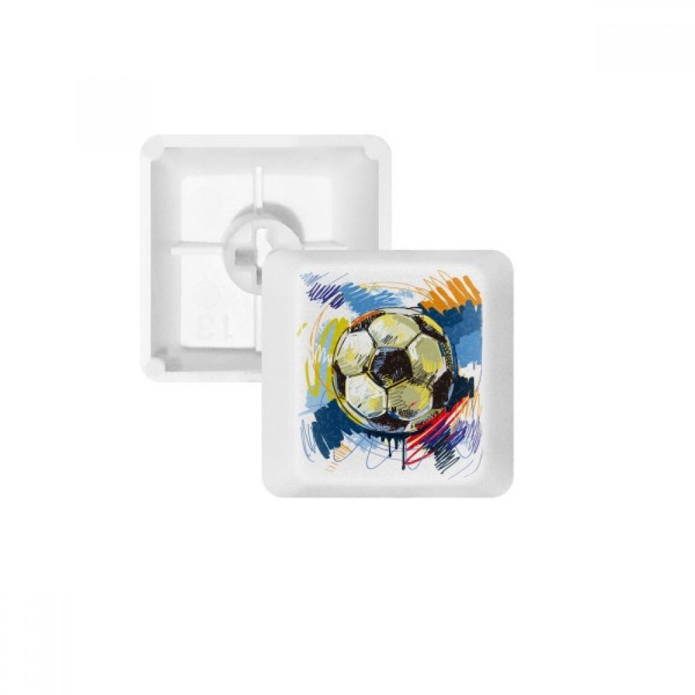 DIYthinker Football Soccer Sports Painted Keycap Mechanical Keyboard PBT Gaming Upgrade Kit