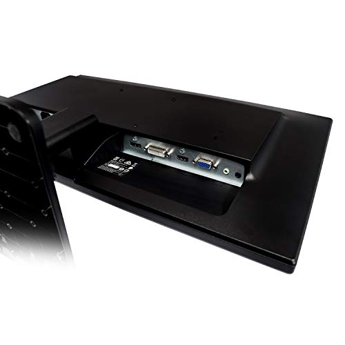 V7 L238E-2N 23.8" FHD 1920 x 1080 ADS-IPS LED Monitor, HDMI, DP, DVI, VGA, Speaker, HDMI Cable