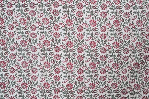 Maviss Homes Indian Traditional Handmade Patchwork Printed Cotton Super Soft Kantha Quilt Blanket | Throw Bedspread Blanket | Bedroom Décor Throw Quilt |Home Décor; Multicolour