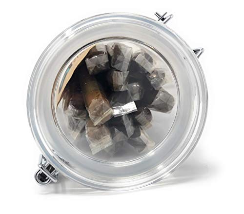 Acrylic Cigar Humidor Jar with Boveda 69% 2-Way Humidity System, 25 Cigar Capacity