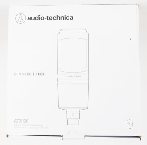 Audio-Technica 2020GM Cardioid Condenser Microphone Silver