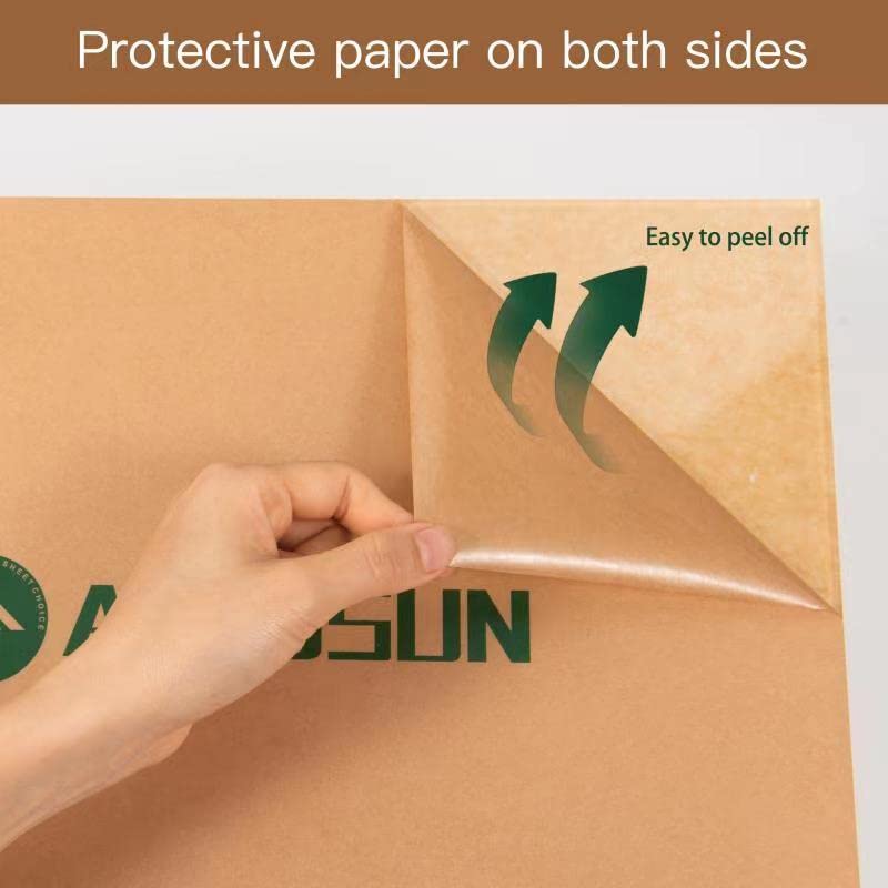 Acrylic Sheets 1/4 inch Thick 12β x 16β, ALPOSUN 2 Pack 6mm Plexiglass Sheets, Glass Alternative for DIY Display Projects, Signs, Display Cases, Shelves, Showpieces, Easy to Cut