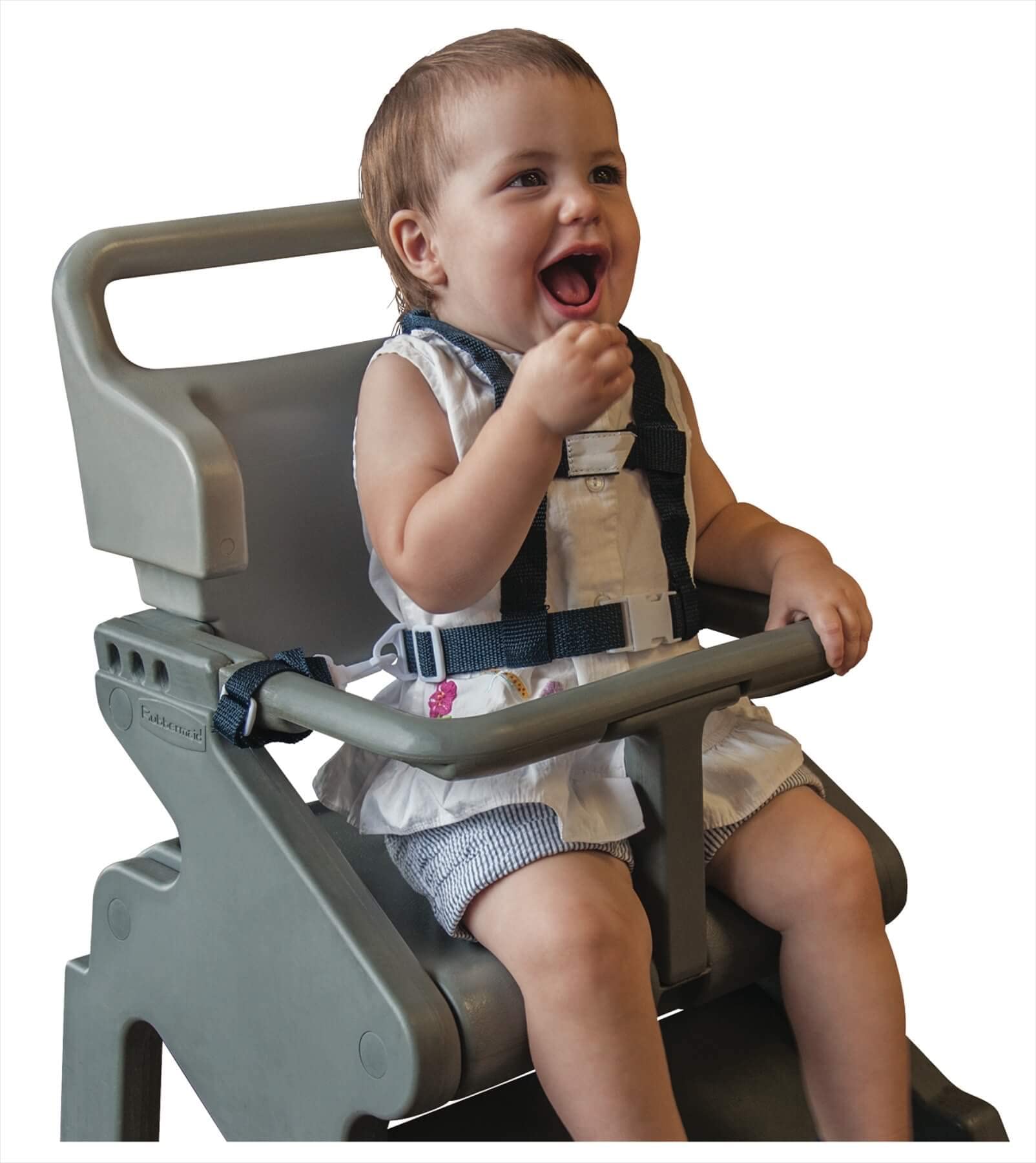 Baby Buddy Deluxe Safety Harness, with Adjustable Tether and Chair Restraint Straps, for Ages 9 Months to 4 Years, Black, 4 Piece Set
