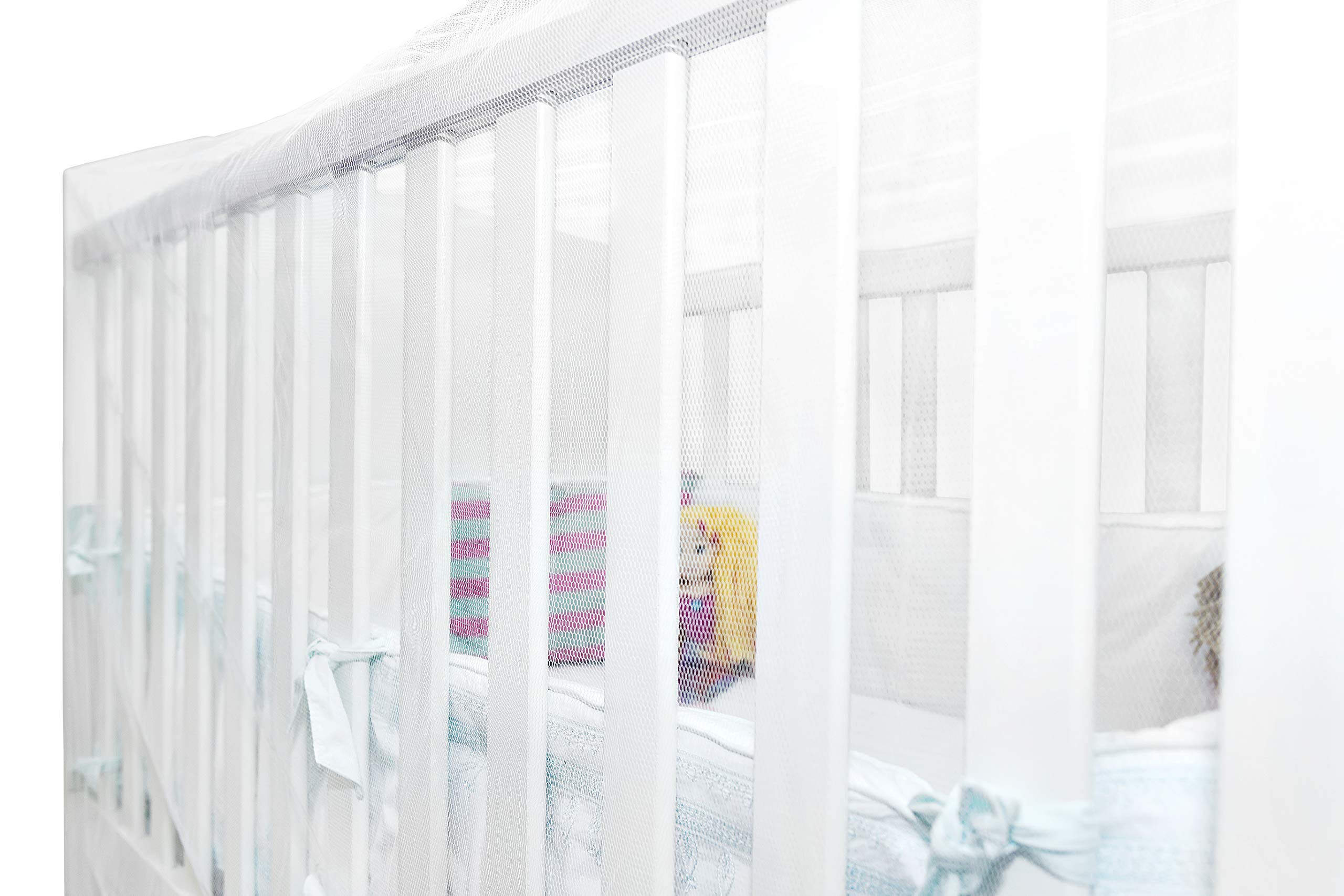 Baby cot Mosquito net, Kababy, White, Kababy, White