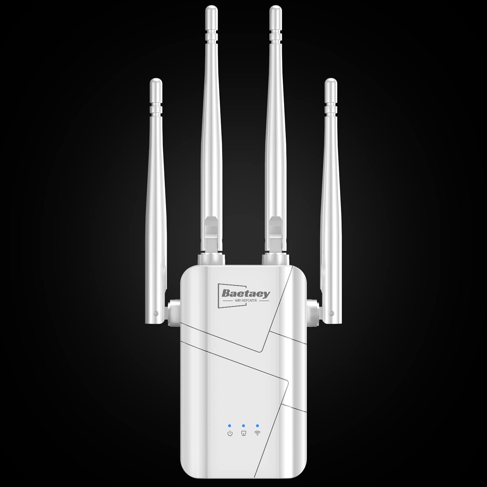 2023 WiFi Extender Signal Booster - for Home Covers Up to 10000 sq. ft and 45 Devices, Long Range Wireless Internet Repeater, 1-Tap Setup, Compatible w/Cox, Fire Stick, Alexa, Ring
