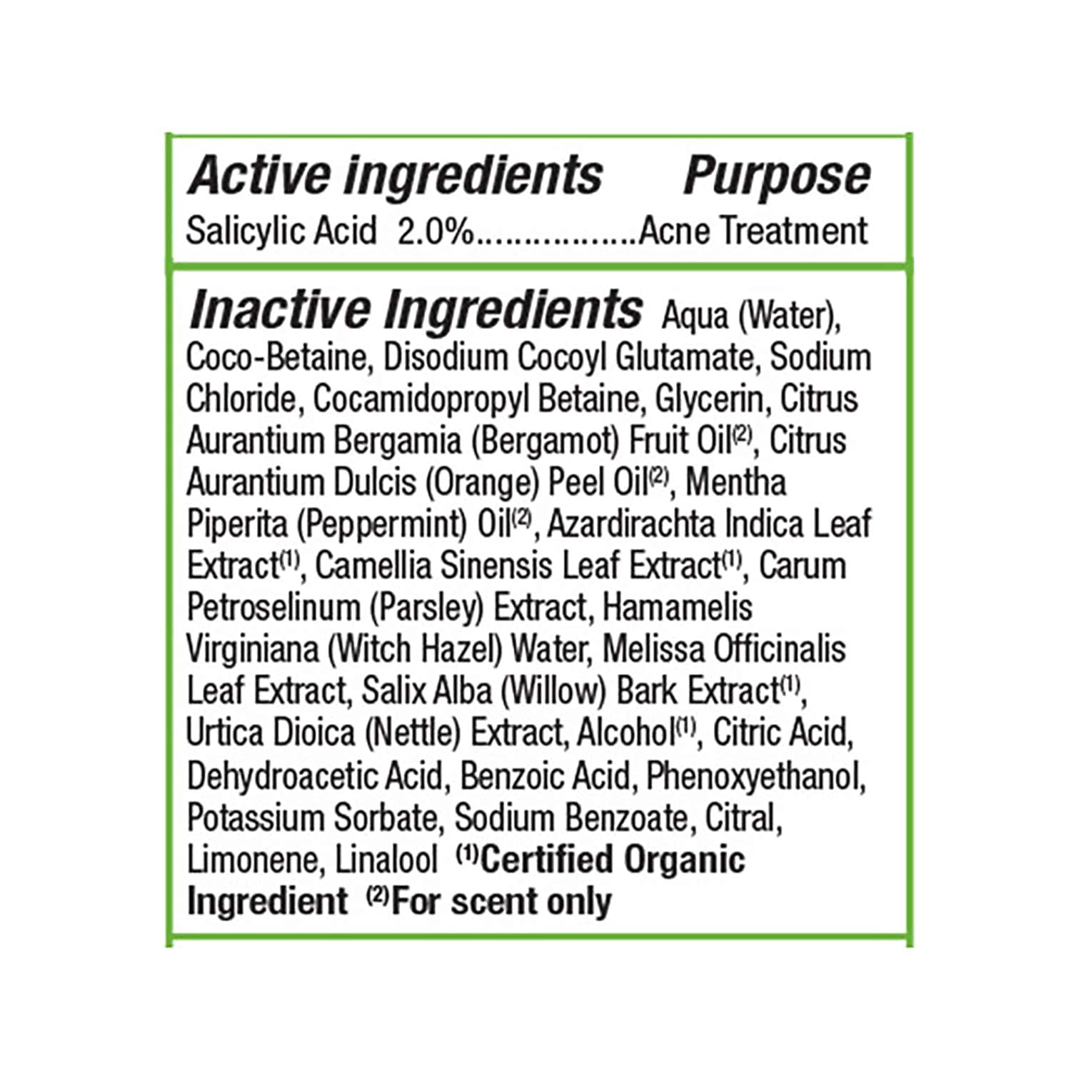 Alba Botanica Natural Acnedote Deep Pore Wash, 6 Ounce. (Pack of 2)
