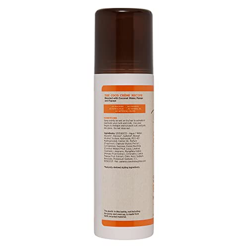 Carol’s Daughter Coco Creme Curl Perfecting Water Coco Mist, with Coconut Water, Silicone Free Curl Refresher Spray, Paraben Free Curl Activating Mist for Very Dry, Curly To Coily Hair, 5, 8.4 Fl Oz