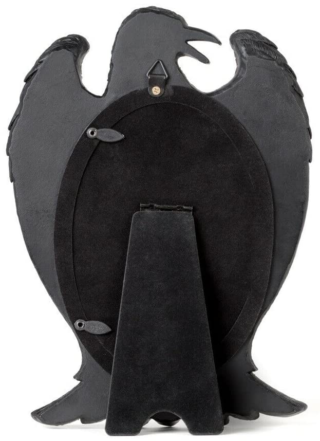 Alchemy England Black Raven Picture Frame Unisex Frame Black/White polyresin