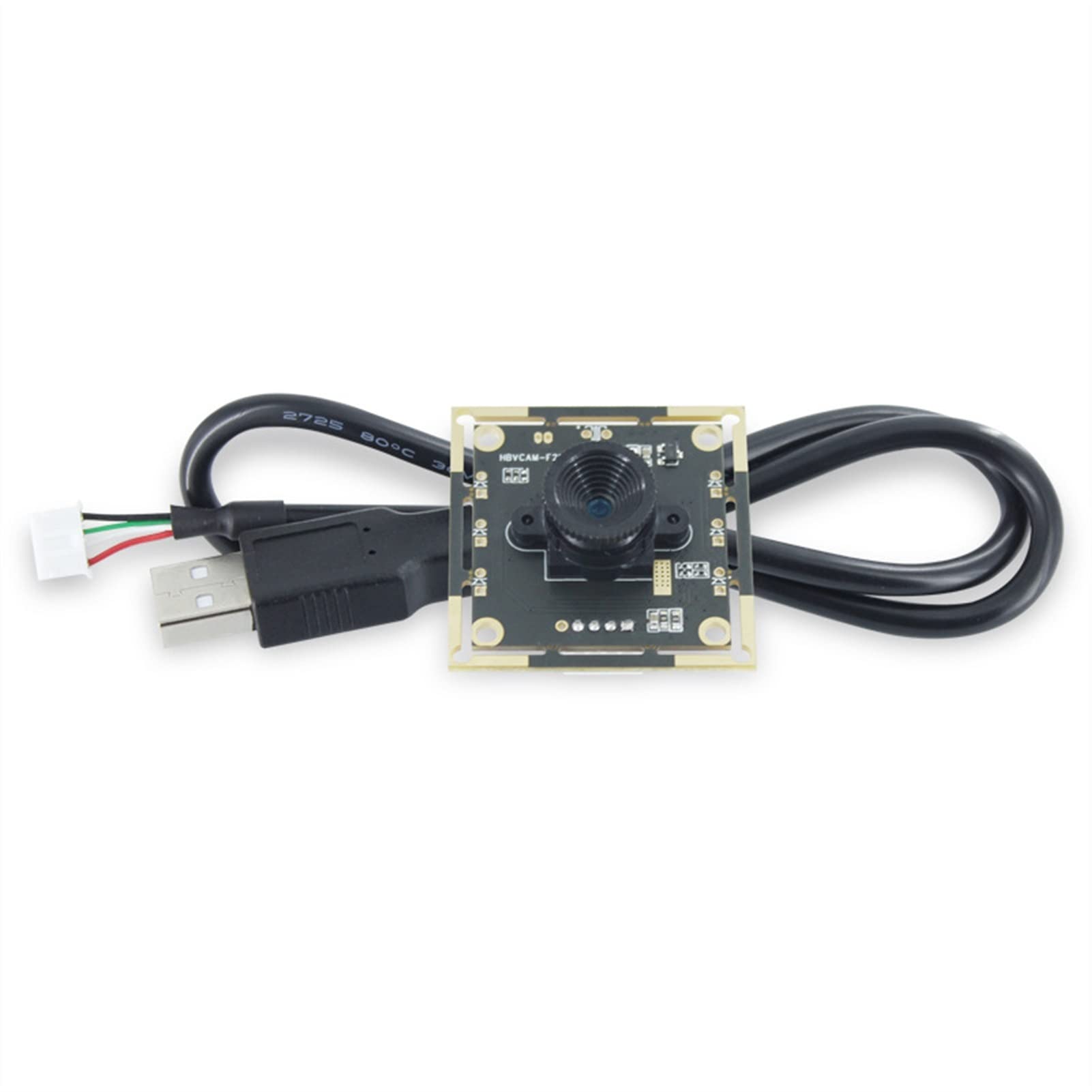 2 Million Pixels 1080P Hardware Wide Dynamic Camera Module USB Drive-Free Module Backlight Shooting PS5268 (Color : 77 Degrees, Size : 2MP)