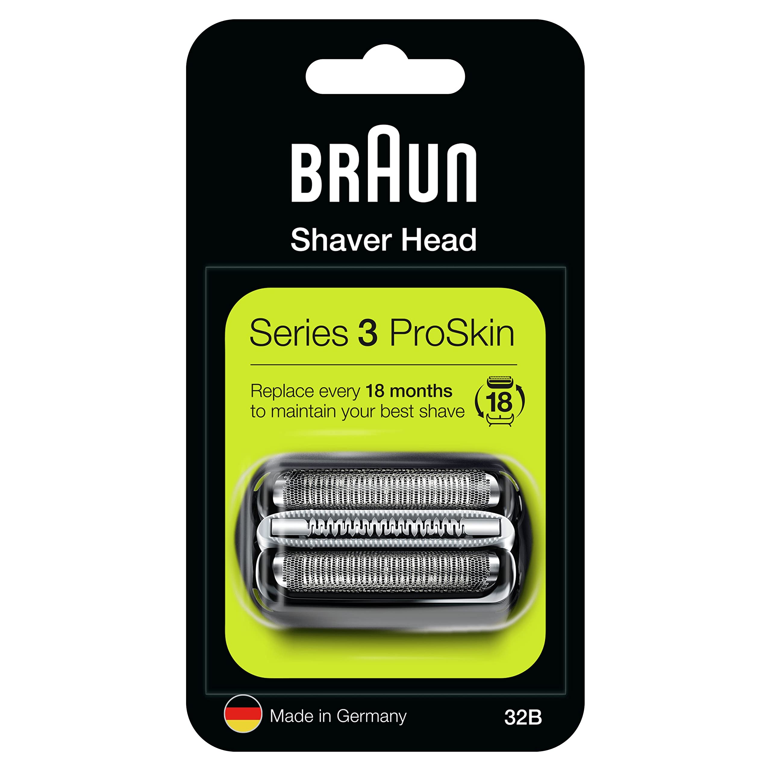 Braun Series 3 Shaver Cassette Black 32B