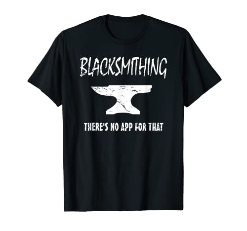 Blacksmith Anvil Forge T-shirt Forging