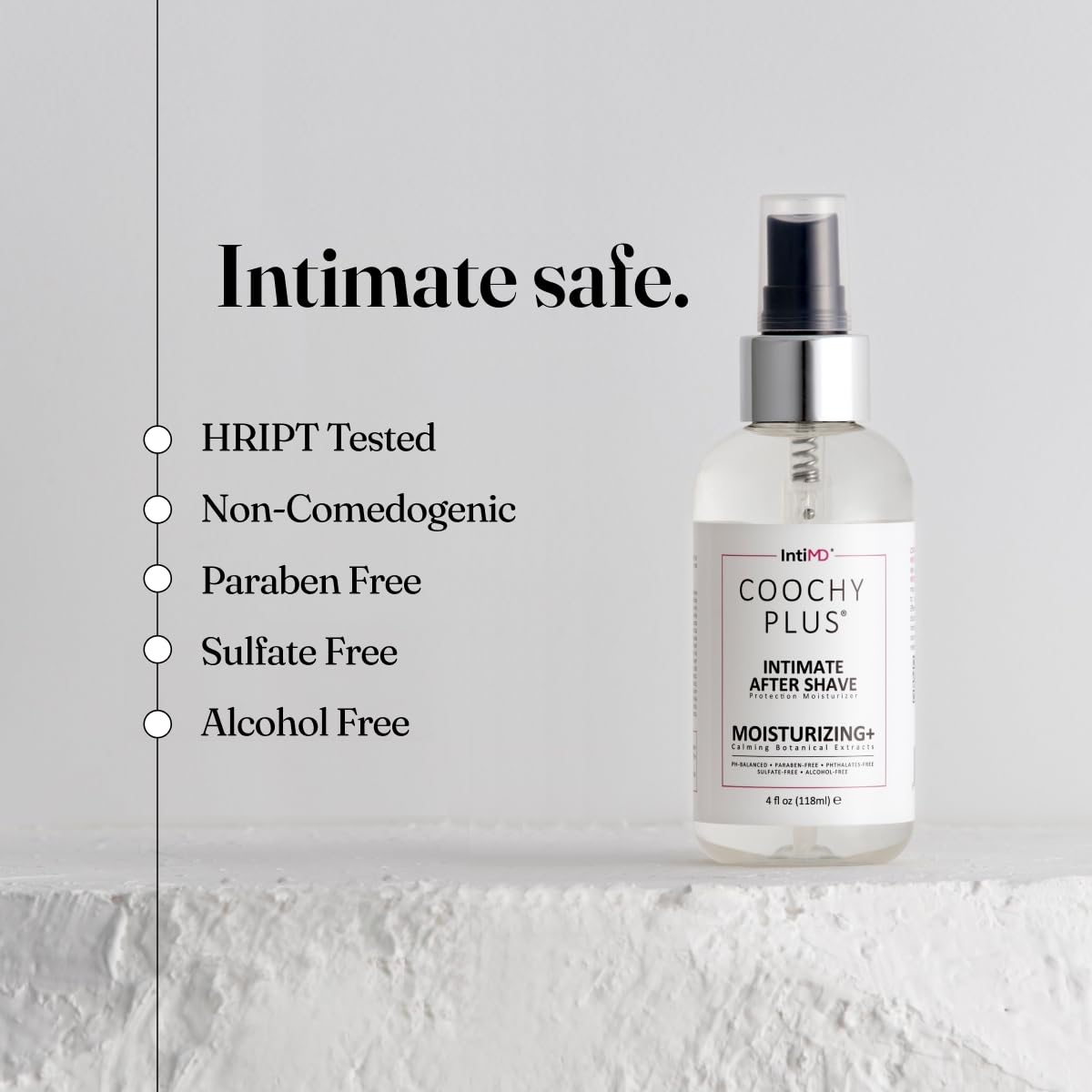 IntiMD COOCHY Intimate After Shave Protection Moisturizer Plus Delicate Soothing Mist For The Pubic Area & Armpits – Antioxidant Formula For Razor Burns, Itchiness & Ingrown Hairs (2 Pack)