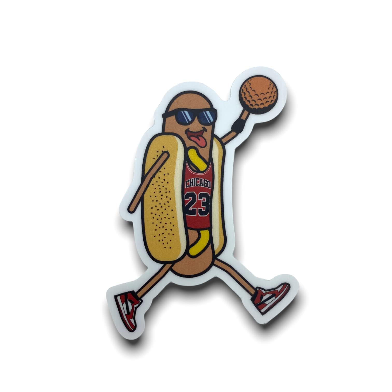 23 Driver Headcover Chicago Golf Hot Dog Leather Head Cover