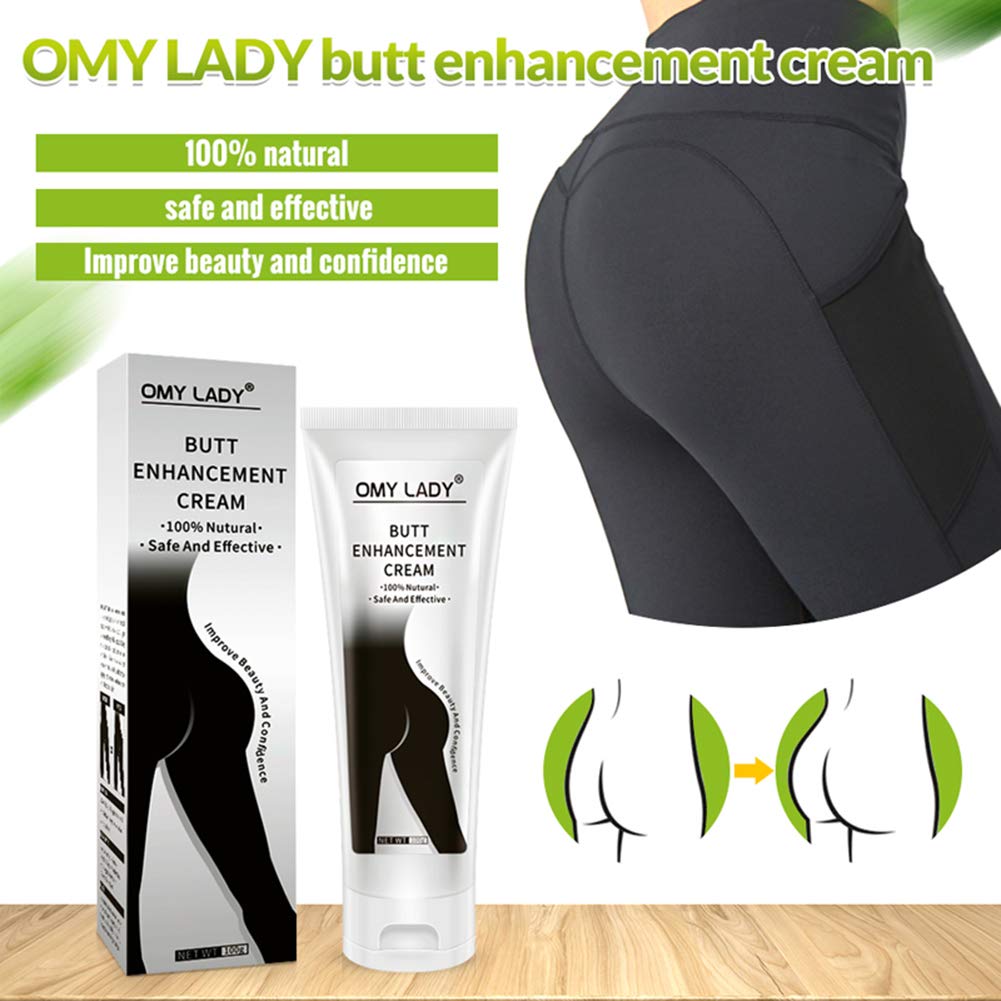 Butt Enhancement Cream, Buttocks Enlargement Enhancer Hip Butt Lifting, Improving Hip Sagging, Hip Dropping, Hip Grain Effective Butt Enlargement Massage Cream 100g