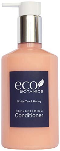 Eco Botanics Hotel Amenities Set | 10.14oz Pump Bottles | Shampoo, Conditioner, Hand & Body Wash, and Lotion | Set of 4