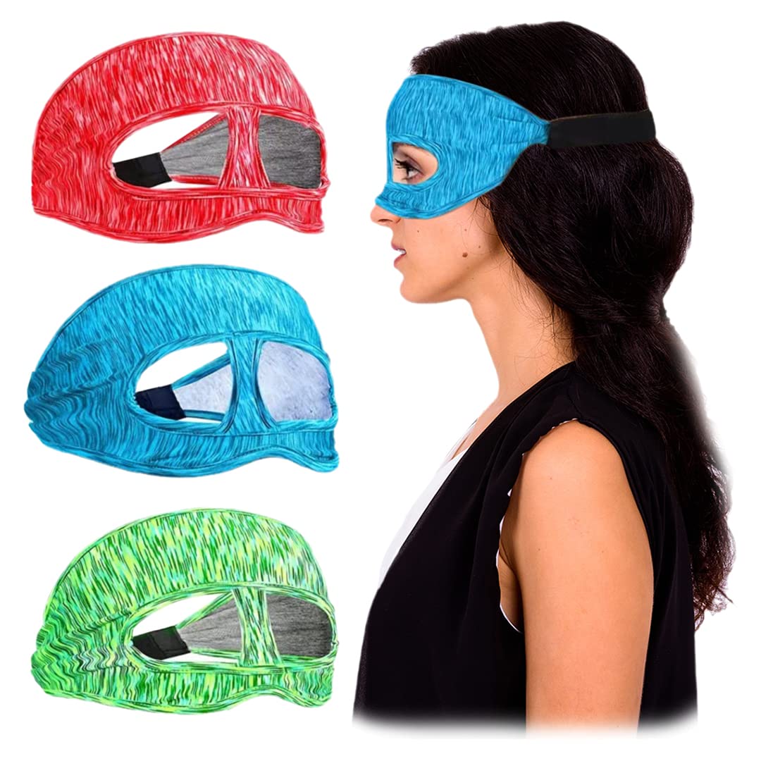 3 Pcs VR Eye Mask Cover Elastic VR Facemask Breathable Sweat Band for VR Use VR Headsets Pad VR Games Supplies