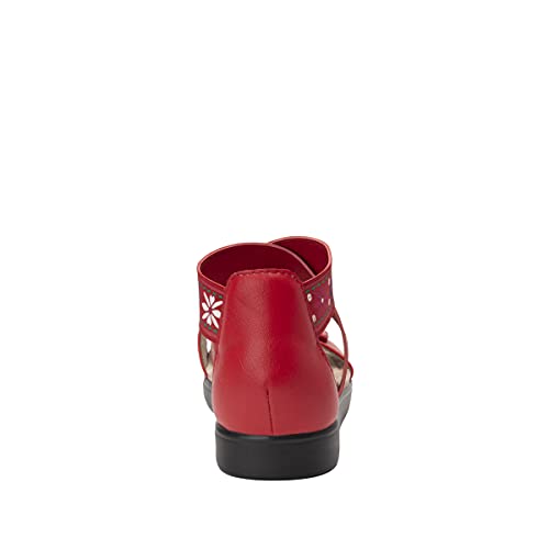 Alegria Women's Lucia Red Sandal 10 M US