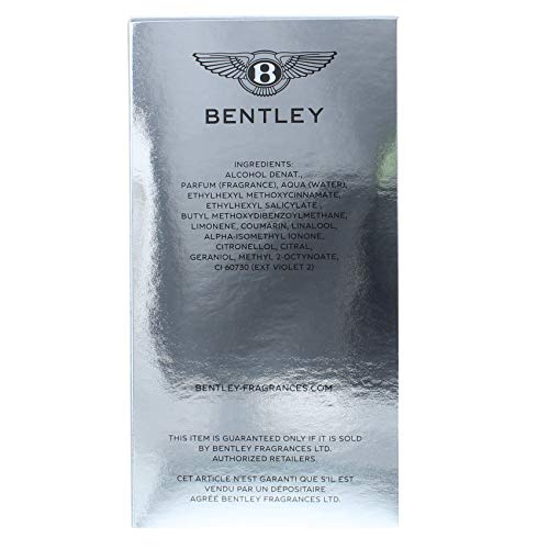 Bentley Momentum Intense Men EDP Spray 3.4 oz