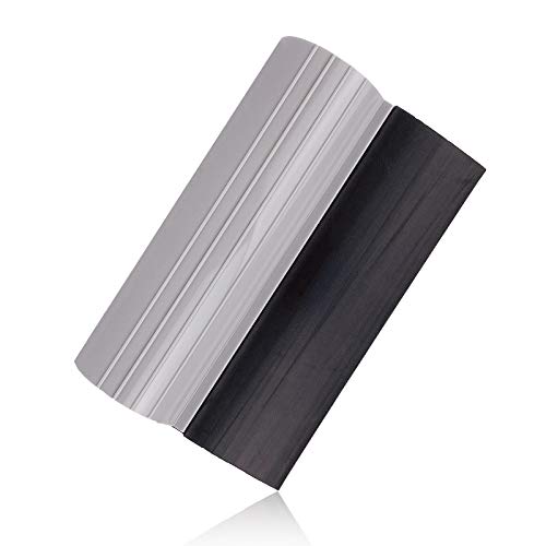 CARTINTS 4 Inch Rubber Squeegee Sink Squeegee Mini Squeegee Vinyl Wrap Squeegee Window Water Wiper Water Blade for Auto Wrapiing, Window Tinting, Kitchen Sink Cleaning