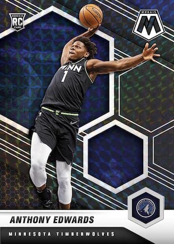 2020/21 Panini Mosaic NBA Basketball Hanger Box (Orange Prizm Inserts)