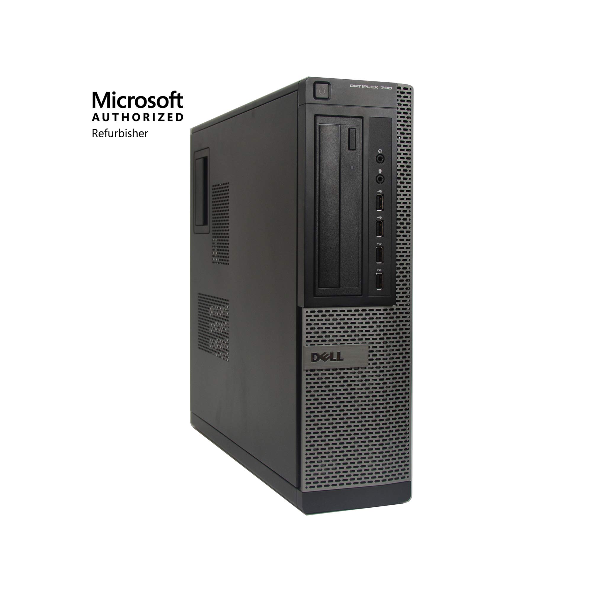 Dell 790 Desktop, Core i5-2400 3.1GHz, 4GB RAM, 500GB Hard Drive, DVDRW, Windows 10 Pro 64bit (Renewed)