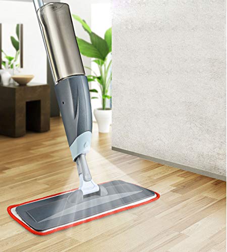 4 Pack Mop Head Replacements Mop Pads Microfiber Cleaning Pads for Most Spray Mops and Reveal Mops, Wet & Dry Home & Commercial Cleaning.
