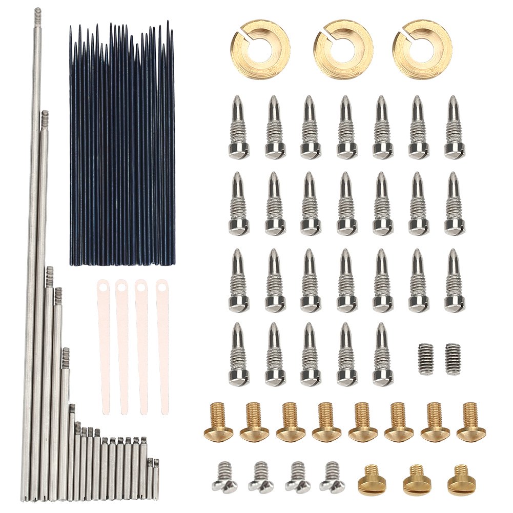 Alto Sax Repair Maintenance Kit Set, Wind Musical Instrument Parts Accessories for Saxophone Saxophone Screws Saxophone Repair Kit Alto Sax Screws Ajean Baptiste